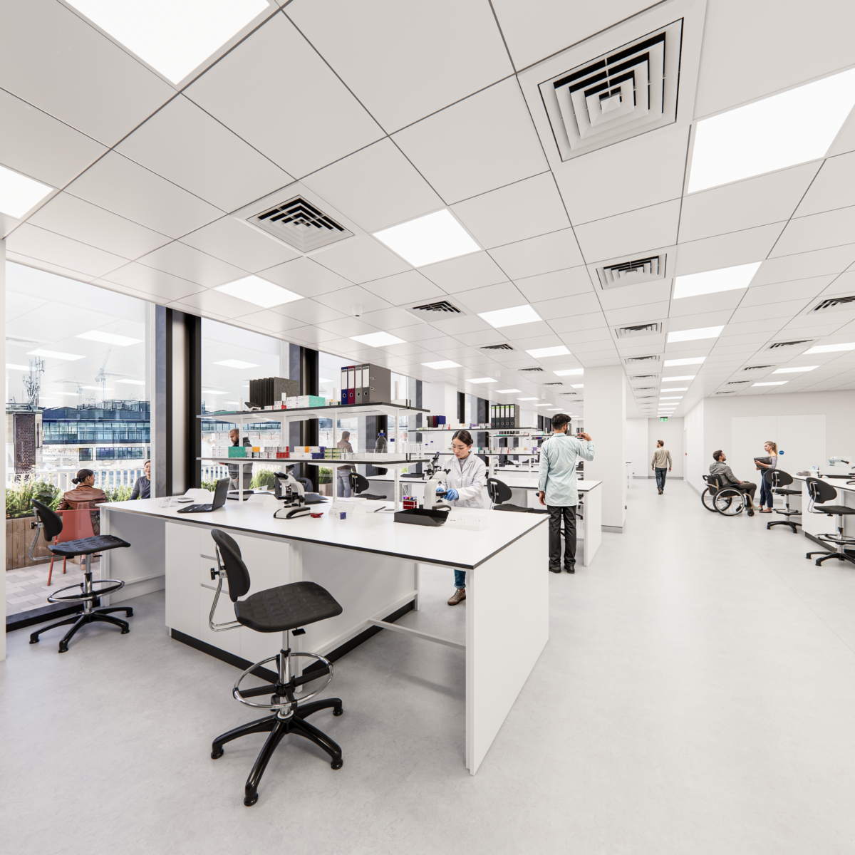 Versa: Purpose built labs and offices in King’s Cross